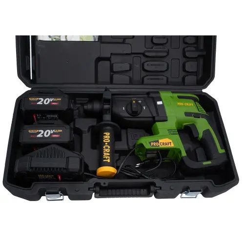 14 отзыв на Аккумуляторный перфоратор Procraft PHA40 Кейс (2АКБ+ЗУ) от покупателей OZON