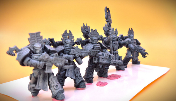 Warhammer 40000 Rubric marines/Рубрик марины, тысяча сынов Миниатюра ...