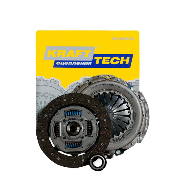 Комплект сцепления с подшипником KRAFTTECH W00220J (220x28 ...
