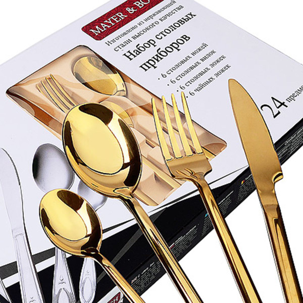 Mayer&Boch Набор столовых приборов, 24 предм. - купить с доставкой по ...