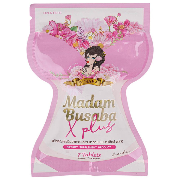 Травяные таблетки для женщин Madam Busaba, 7 шт - купить с доставкой по ...