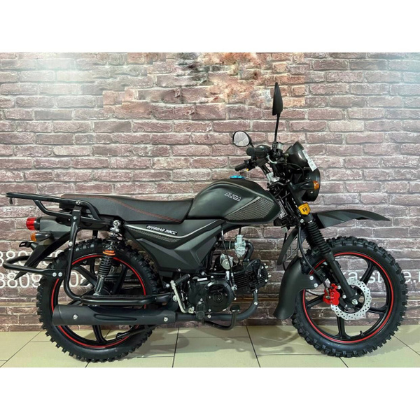 Мопед Alpha Off Road Premium125 cm3 Black Matte (2024) - купить с ...