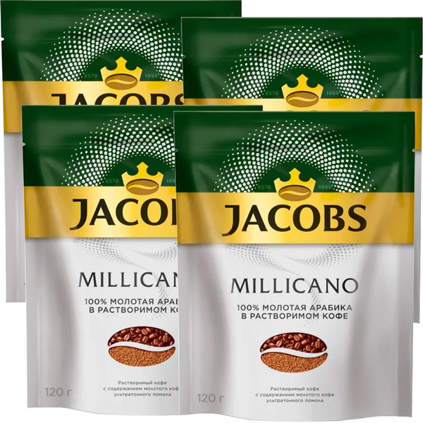 Кофе Jacobs Monarch Millicano растворимый (4*120 гр) - купить с ...