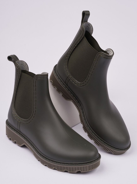 Сапоги резиновые Девочки KENKA 3 зеленый EVA Россия Без застёжки Демисезон Легкая модель Без ...