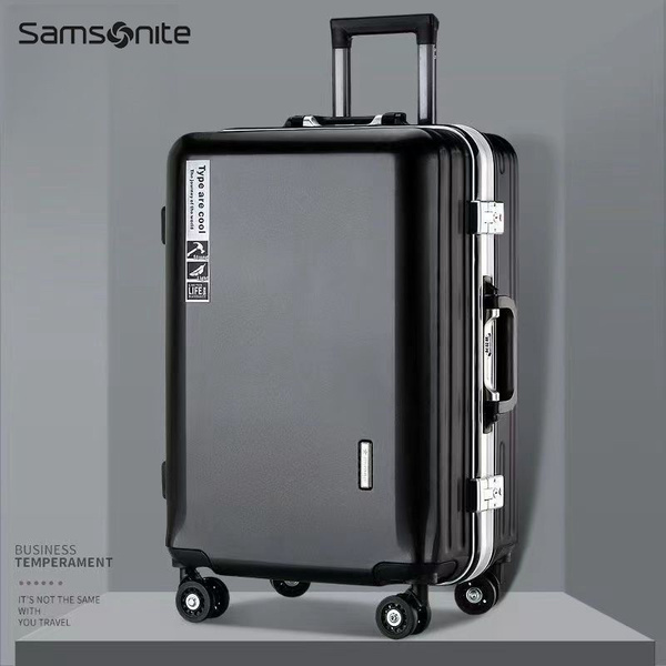Чемодан Samsonite, Пластик, 63 см - купить с доставкой по выгодным ценам в интернет-магазине ...