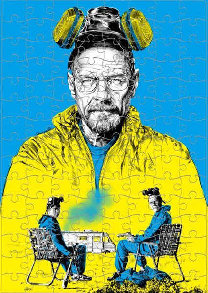 Пазл Во все тяжкие, Breaking Bad №9 - купить с доставкой по выгодным ...