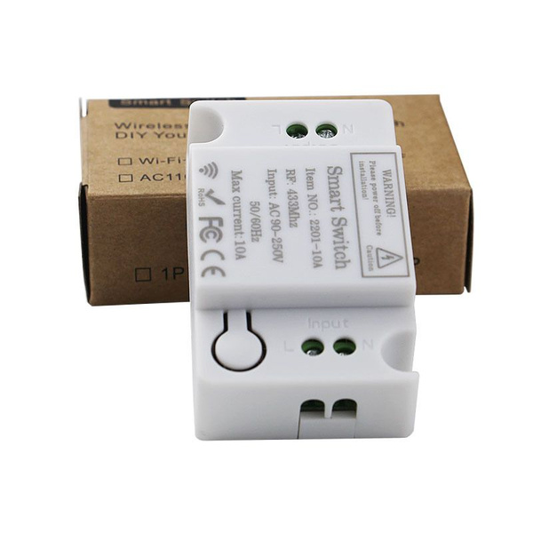 Умное реле 433 МГц Smart Switch RF для умного дома - купить с доставкой ...
