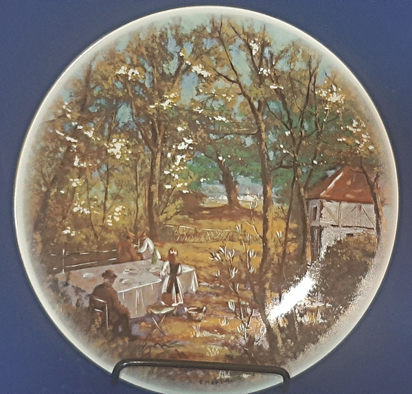 Декоративная тарелка Thun, 19 см - купить по доступным ценам в интернет-магазине OZON (1443092604)