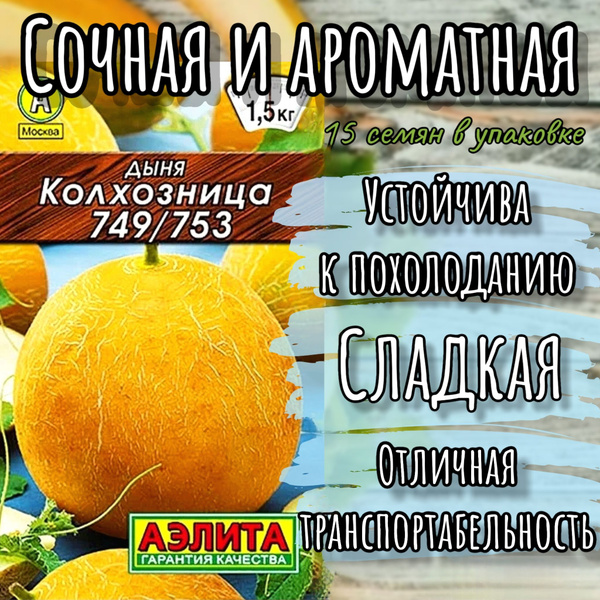 Дыни Аэлита ДыняMango_Дыня Колхозница 749/753 - купить по выгодным ...