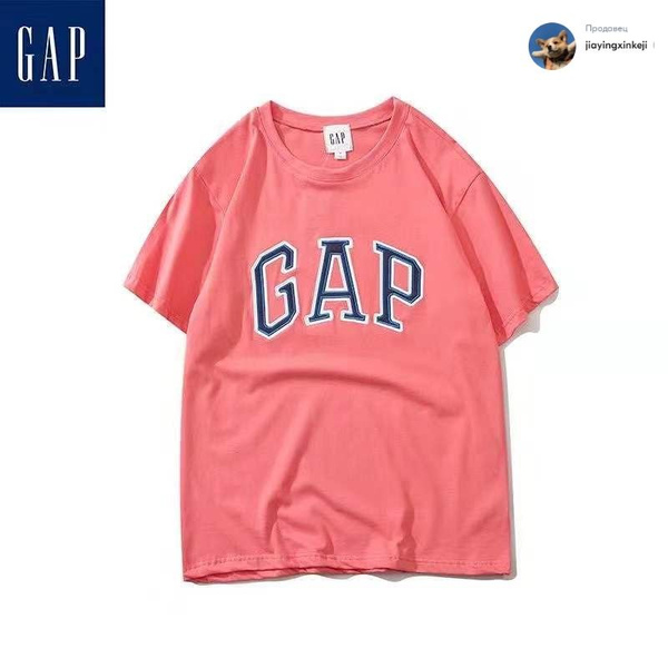Футболка GAP, размер 46, цвет розовый - купить по выгодной цене в ...