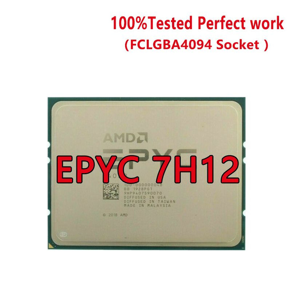 Серверный процессор 7352 EPYC, BOX (без кулера), 64 яд., 2.6 ГГц купить ...