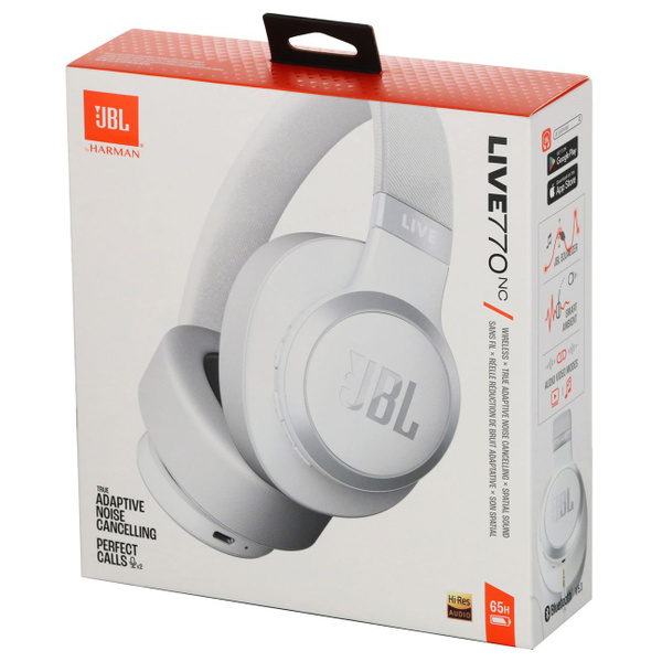 Наушники Полноразмерные JBL JBLLIVE770NCWHT - купить по доступным ценам ...