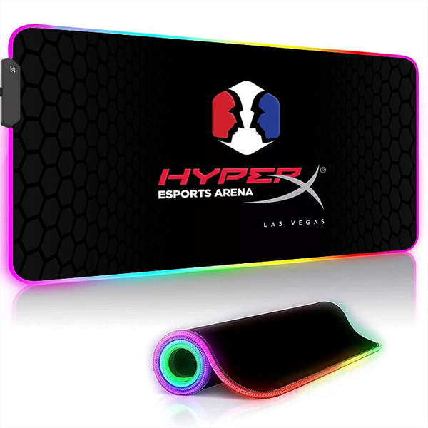 HyperX Игровой коврик для мыши 25455, XXL, бордовый, черный - купить с ...