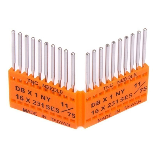 Иглы DBx1 SES №75/11 TRIUMPH (20 игл) для промышленной швейной машины - купить с доставкой по ...