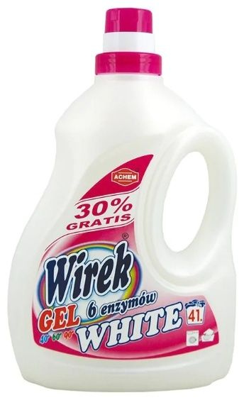 Гель WIREK white для стирки белых тканей 2л. - купить с доставкой по ...