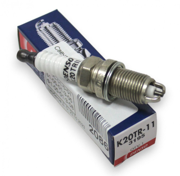 Комплект свечей зажигания Denso K20TR11 (3195) Lada Largus (4шт ...