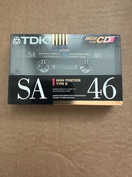 Аудиокассета TDK SA 46 Type 2 CrO2 - купить с доставкой по выгодным ценам в интернет-магазине ...