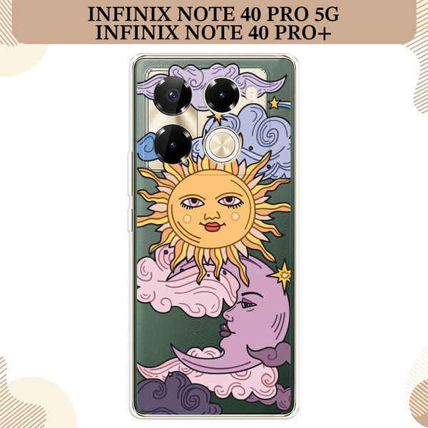 Силиконовый чехол на Infinix Note 40 Pro 5G/Note 40 Pro Plus / Инфиникс ...