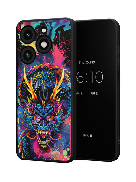 Силиконовый чехол Mcover для Tecno Spark 20 Spark 20С Spark Go 2024 Техно Спарк 20 Спарк