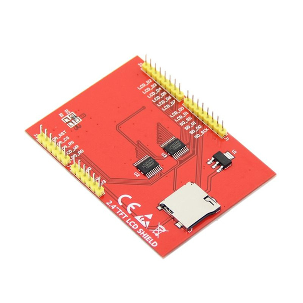 Модуль цветного дисплея Tft Lcd 2 4 дюйма для платы Arduino Nuo Mega 2560 купить с доставкой
