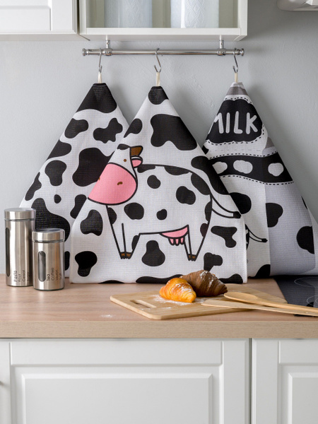Полотенце кухонное MASO home 50x60, 3шт - купить по выгодной цене в ...