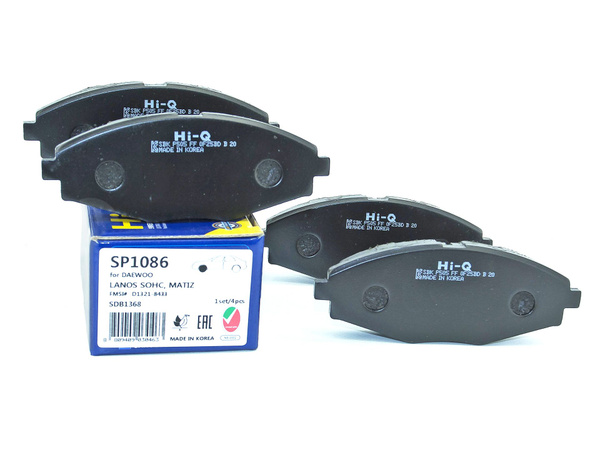 Колодки тормозные Sangsin Brake SP1086 Передние - купить по низким ...