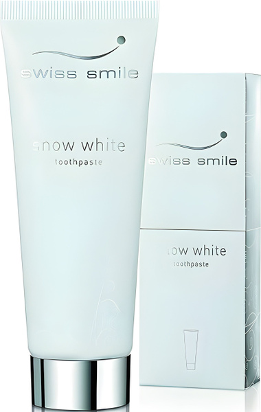 Отбеливающая зубная паста / Swiss Smile / Snow White Toothpaste /75ml ...