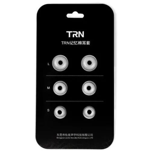 Амбушюры для наушников TRN Memory foam tips, арт. TRN_MFT_G - купить по низким ценам в интернет ...