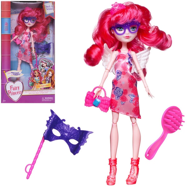 Кукла Kaibibi Сказочная принцесса идет в школу, ярко-розовые волосы 28 см - купить с доставкой ...