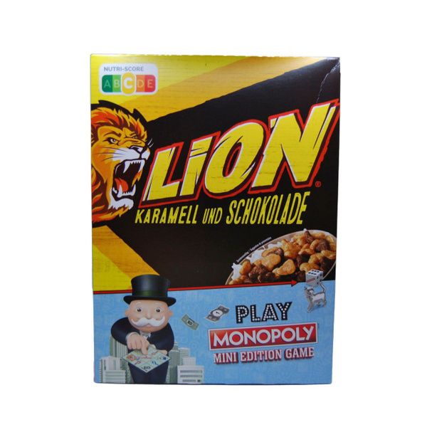 Готовый сухой завтрак Nestle Lion Caramel & Chocolate Cereal карамельно ...