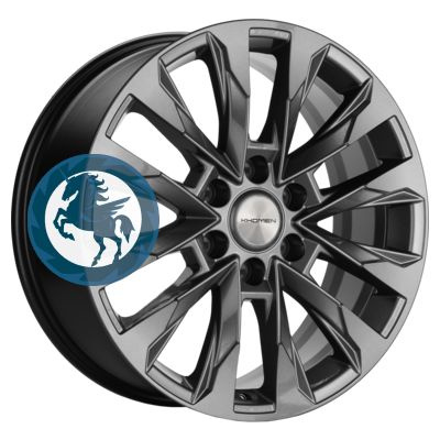 Колесный диск Khomen Wheels 20x8" PCD6x139.7 ET25 D106.1 Литой - купить по выгодной цене в ...