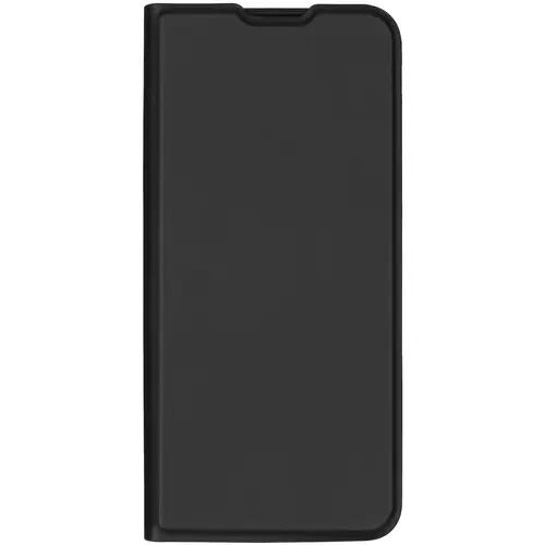 Чехол-книжка для Tecno POP 6 Pro черный, подставка / Техно Поп 6 Про ...