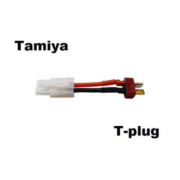 Переходник Tamiya plug на T-plug (папа / папа) N22 разъемы KET-2P L6.2 ...