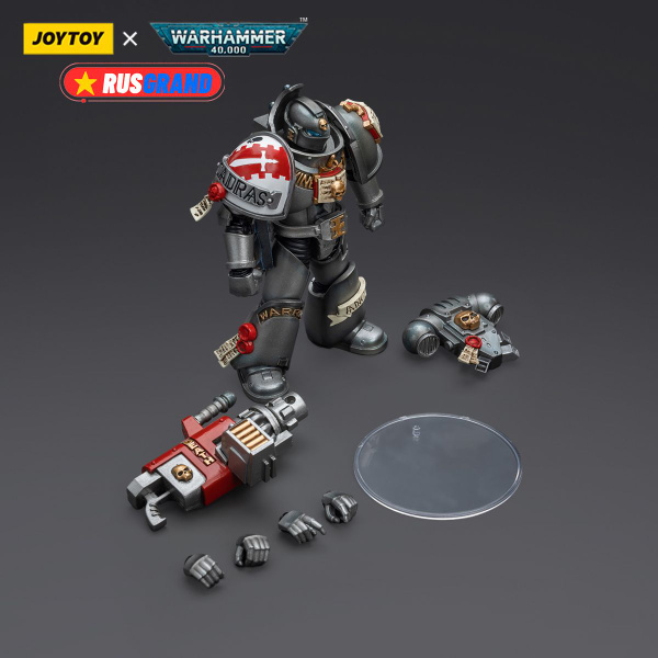 Подвижная фигурка JOYTOY Warhammer 40000 Grey Knights Strike Squad Grey ...