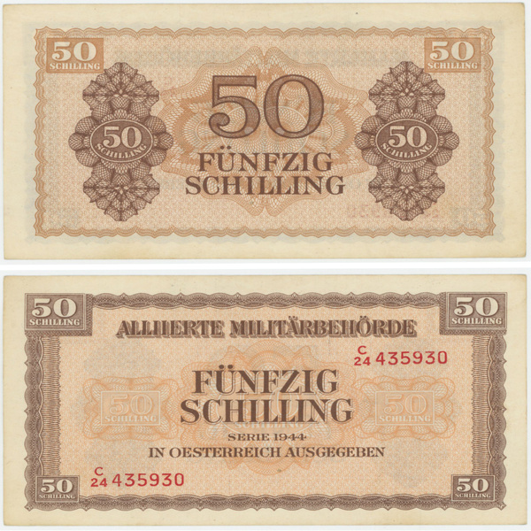 Купюра, Австрия, 1944 год, 1 шт - купить по выгодной цене в интернет ...