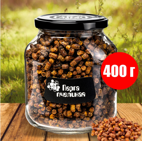 Перга пчелиная натуральная (пчелиный хлеб), 400 г, Сбор 2024 ...