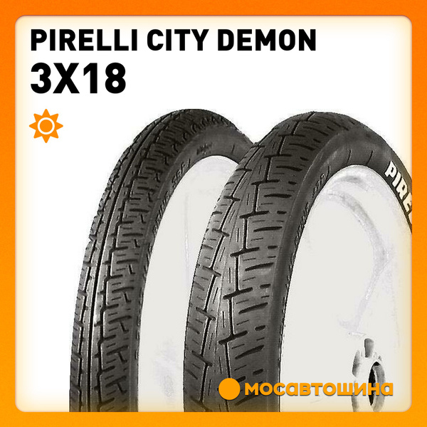 Pirelli Pirelli City Demon 3x18 47S (Передняя) Мотошины 3/80 R18 47 S ...