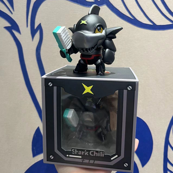 аниме фигуркиФигурка Ironclad Xiaobo Shark Chilli Action Figureфигуркафигурка купить на OZON по ...