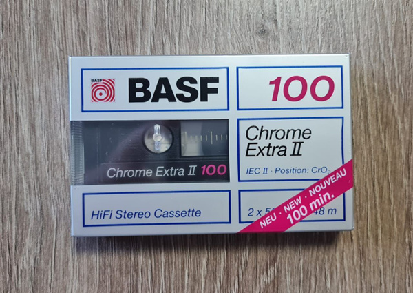 Аудиокассета BASF Chrome Extra II 100 - купить с доставкой по выгодным ценам в интернет-магазине ...