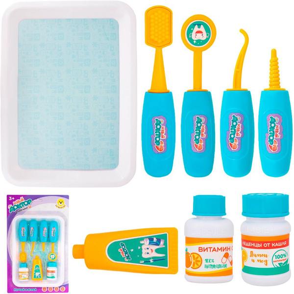Набор стоматолога MK3309-2 Юный доктор на блистере - купить с доставкой ...