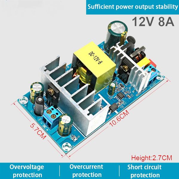 Платы модулей питания AC 85-265V - DC 12V8A - купить с доставкой по выгодным ценам в интернет ...