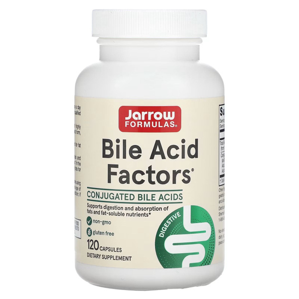 Bile Acid Factors, добавка с желчными кислотами, 120 капсул купить на ...