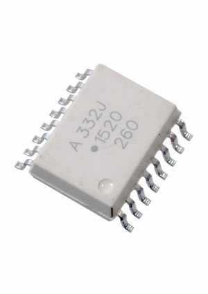 ACPL-332J-500E, оптопара IGBT драйвера 2,5А 890В SO-16 купить на OZON по низкой цене (1575136747)