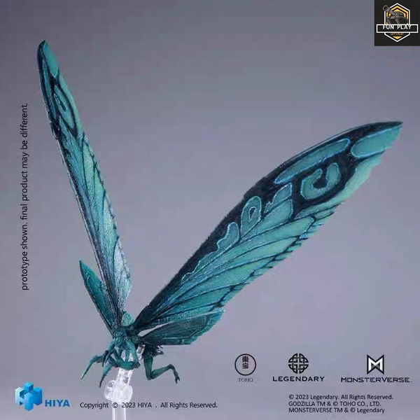 Hiya Toys Godzilla (2019) Mothra Emerald Titan Edition Exquisite Basic ...