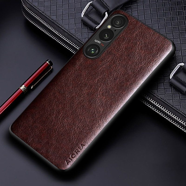 Простой кожаный чехол для телефона Sony Xperia 1 VI - купить с ...