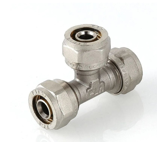 Тройник переходной цанговый 26*20*26 Valtec, 1810310262026 - купить по выгодной цене в интернет ...