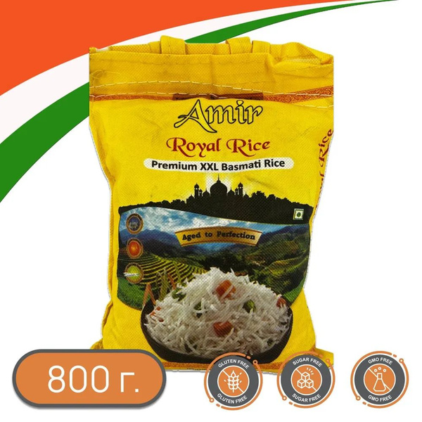 Индийский рис Басмати Premium XXL Basmati Rice - купить с доставкой по ...