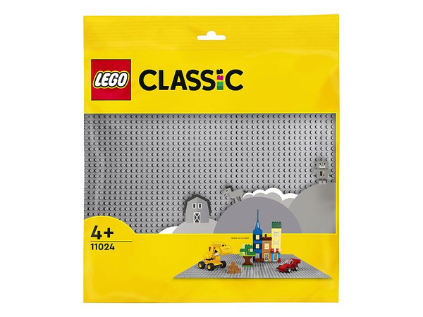 Lego Classic 11024 Пластина базовая Серая - купить с доставкой по ...