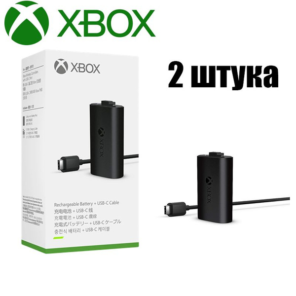 Оригинальная Аккумуляторная батарея Xbox + USB-C кабель для геймпада ...