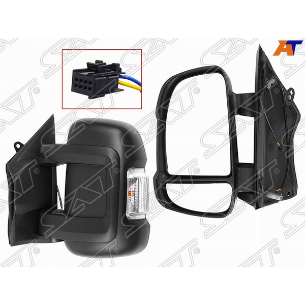 Зеркало левое для Фиат Дукато 250 2006-2014, Fiat Ducato 250 зеркало ...